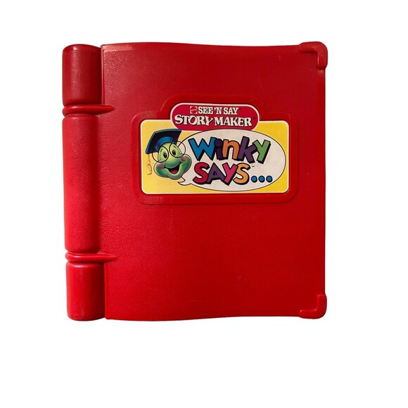 Mattel | Toys | Vintage Mattel See N Say Story Maker Red Silly ...